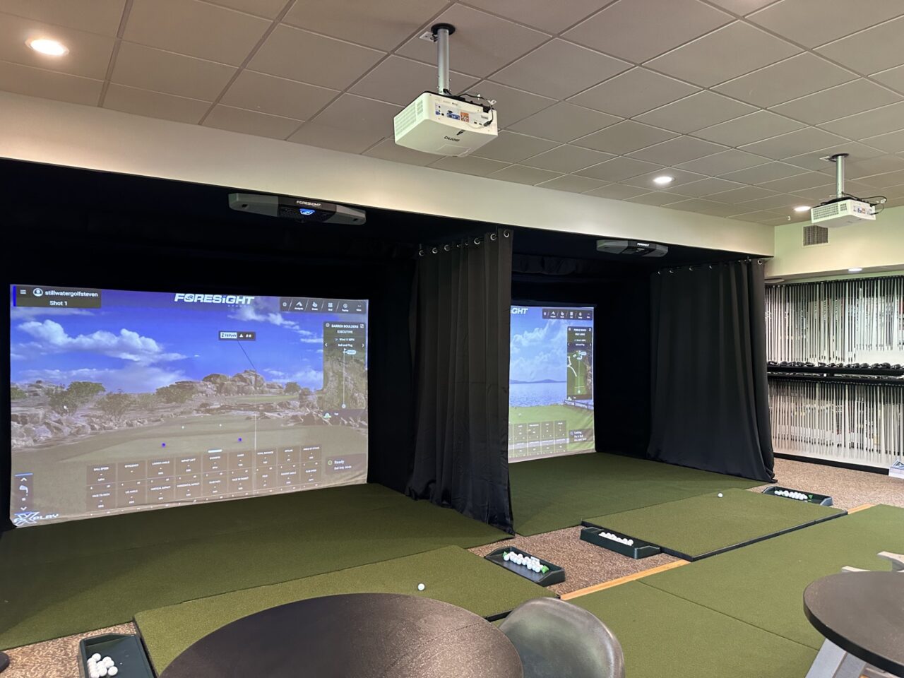 Foresight Falcon Golf Simulators - Stillwater Valley Golf Club